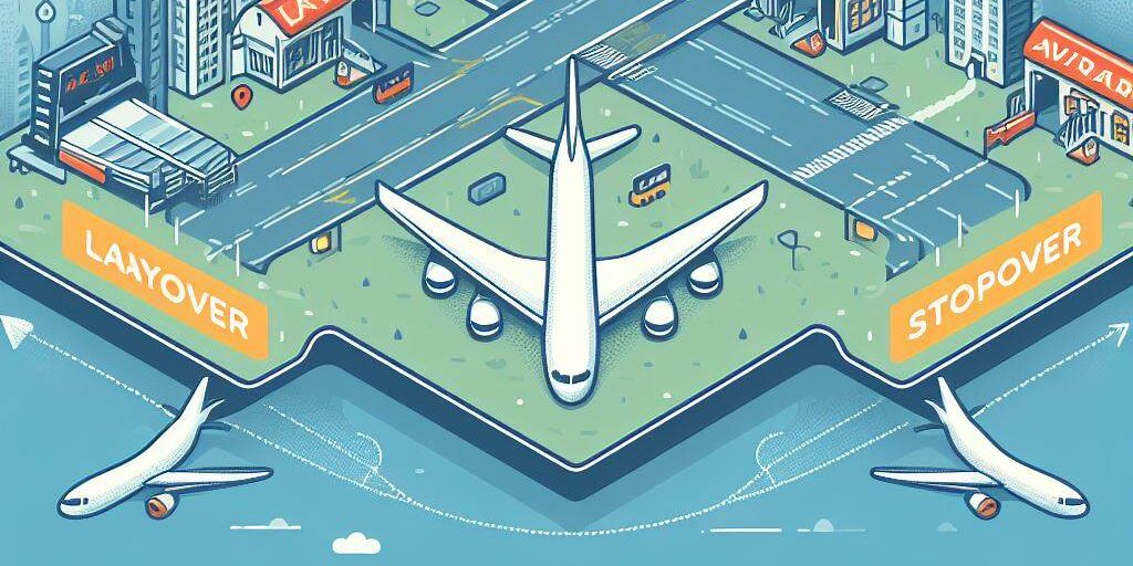 Layover vs. Stopover vs. Open Jaw - Was ist der Unterschied?