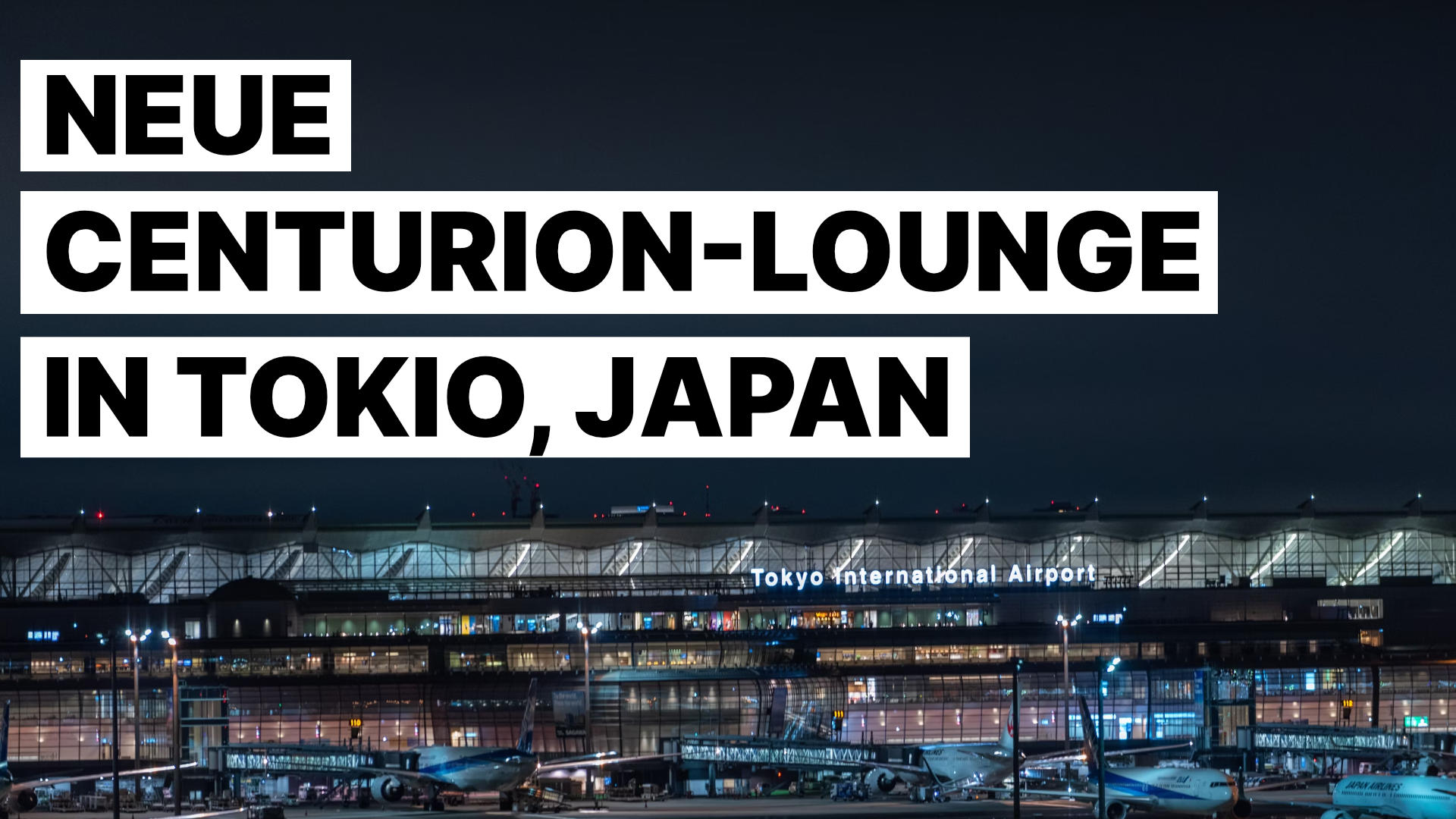 Neue Amex Centurion-Lounge in Tokio, Japan geplant
