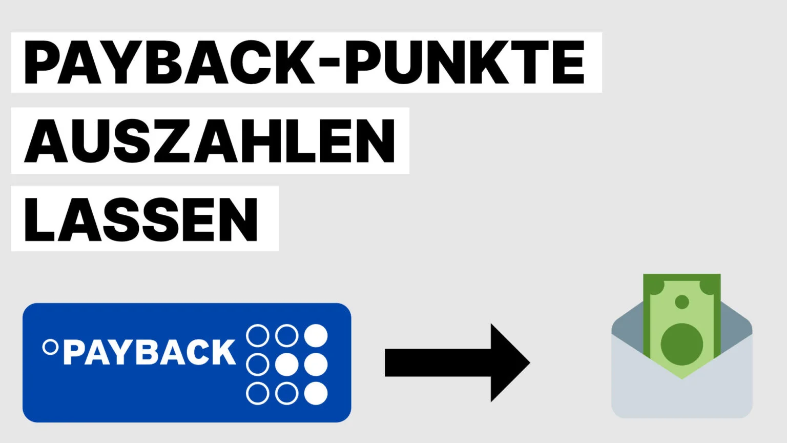 Payback-Punkte auszahlen lassen: Überweisung aufs eigene Konto